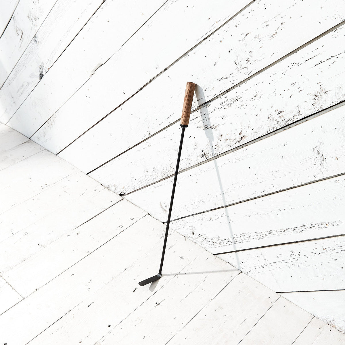 Oak and Iron Fire Rake – Fraser River Forge